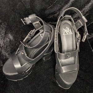 YRU | Shoes | Yru Nightcall Platform Heels | Poshmark